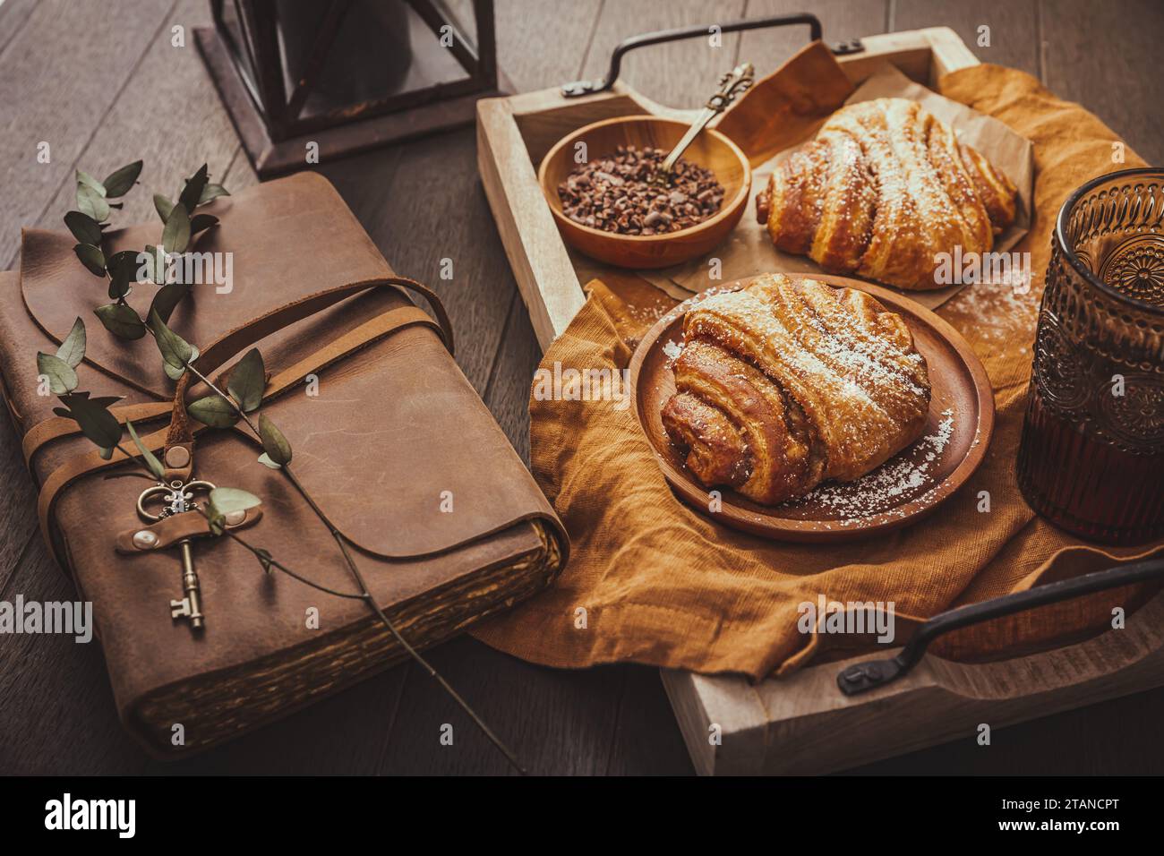 Cinnamon rolls or Franzbroetchen - Germany sweet pastry sweet pastry ...