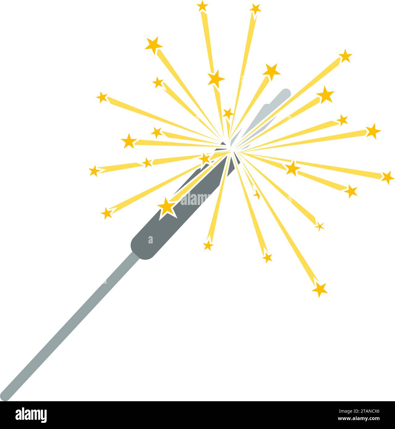 Pyrotechnic vector vectors Cut Out Stock Images & Pictures - Alamy