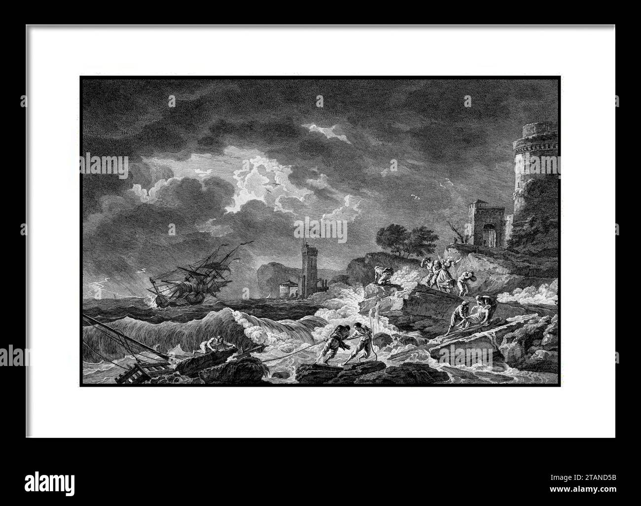 Italy after joseph vernet hi-res stock photography and images - Alamy