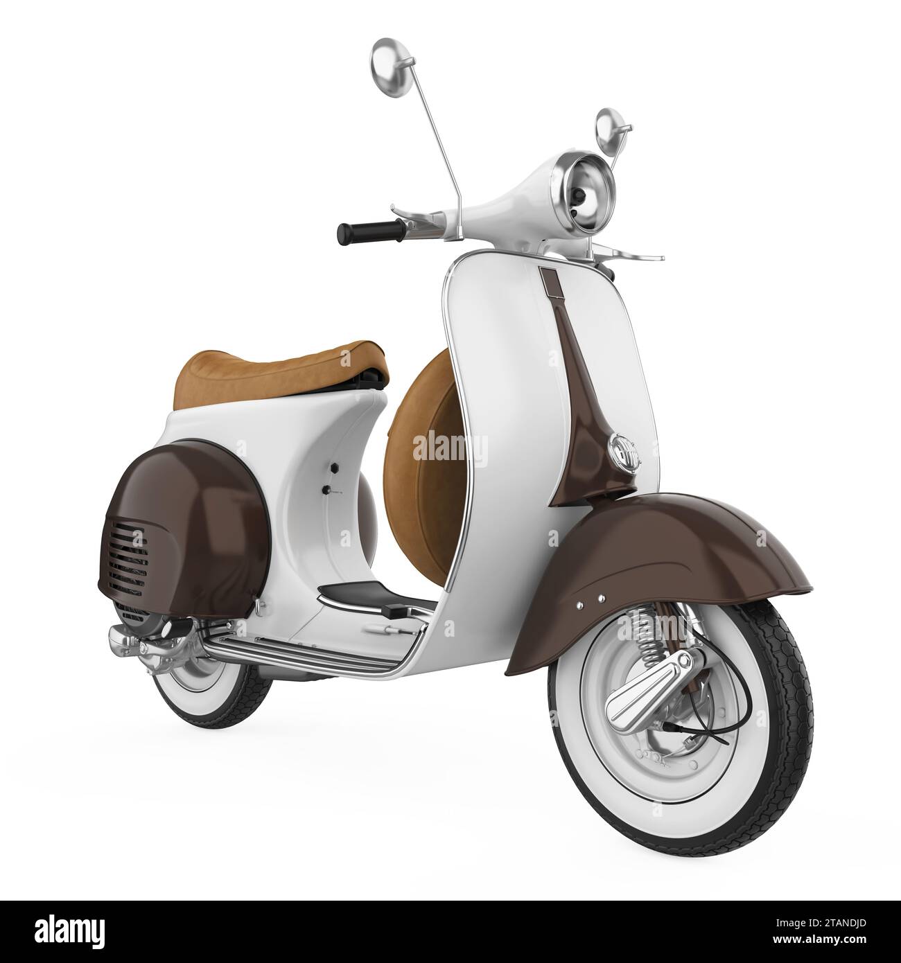Motorbike scooter Cut Out Stock Images & Pictures - Alamy
