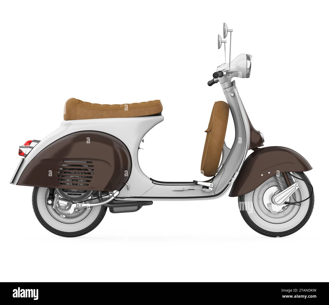 Scooter Motorcycle Isolated Stock Photo - Alamy