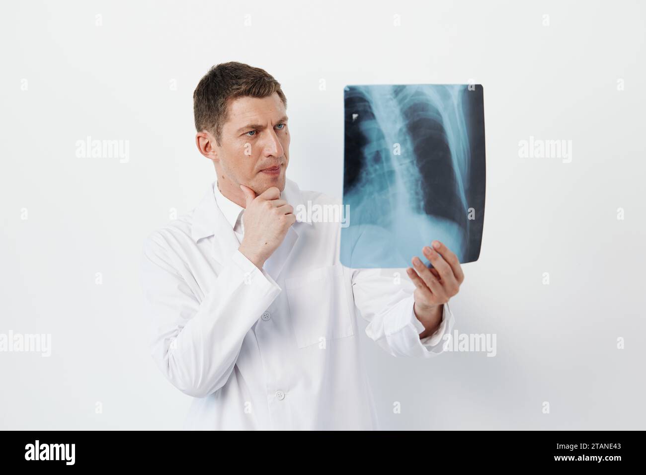 Medicine man x-ray patient doctor care diagnosis hospital man ...