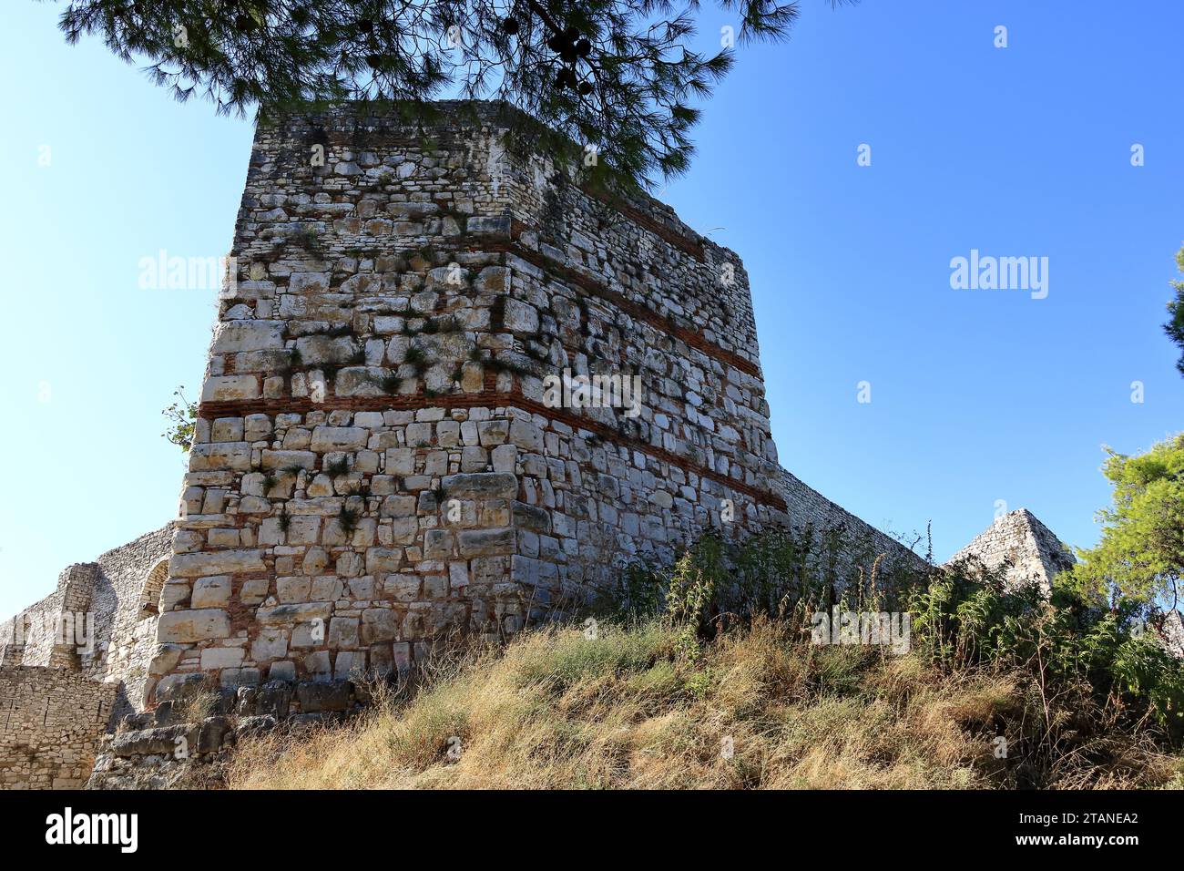Old castle berat berati hi-res stock photography and images - Alamy