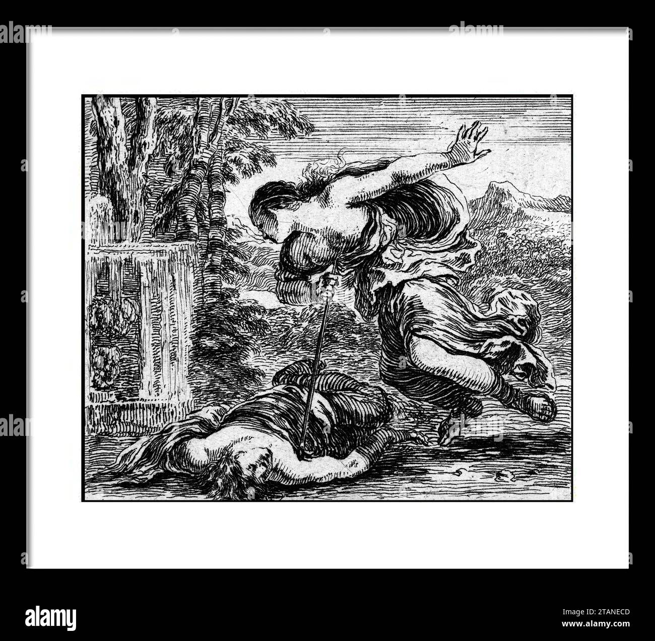 Hand drawn illustration drawing jesus hi-res stock photography and ...