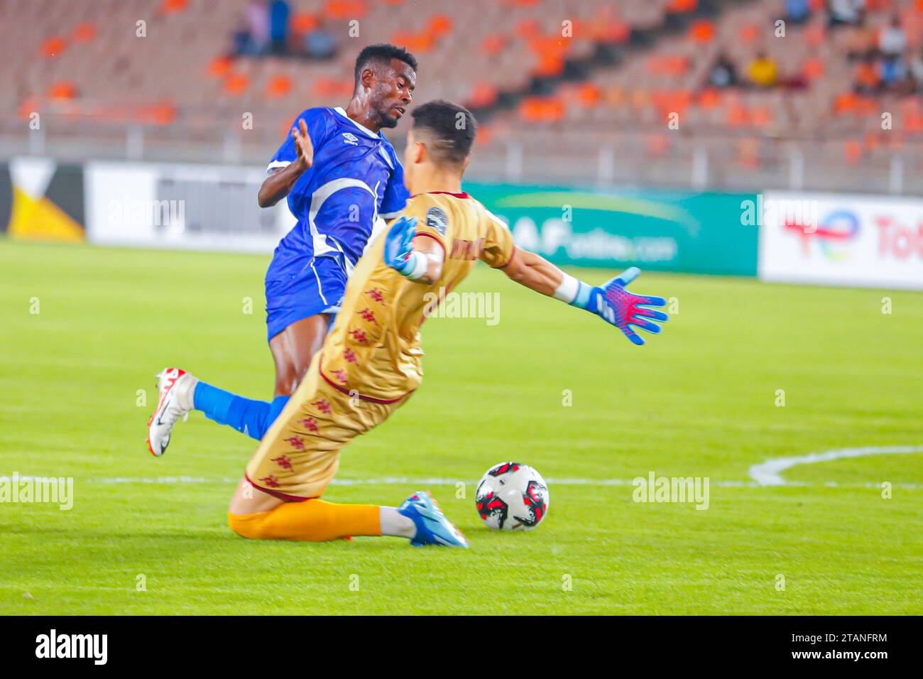 DAR ES SALAAM, TUNISIA – DECEMBER 1: Yasir Mozamil Mohamed El Tayed of ...