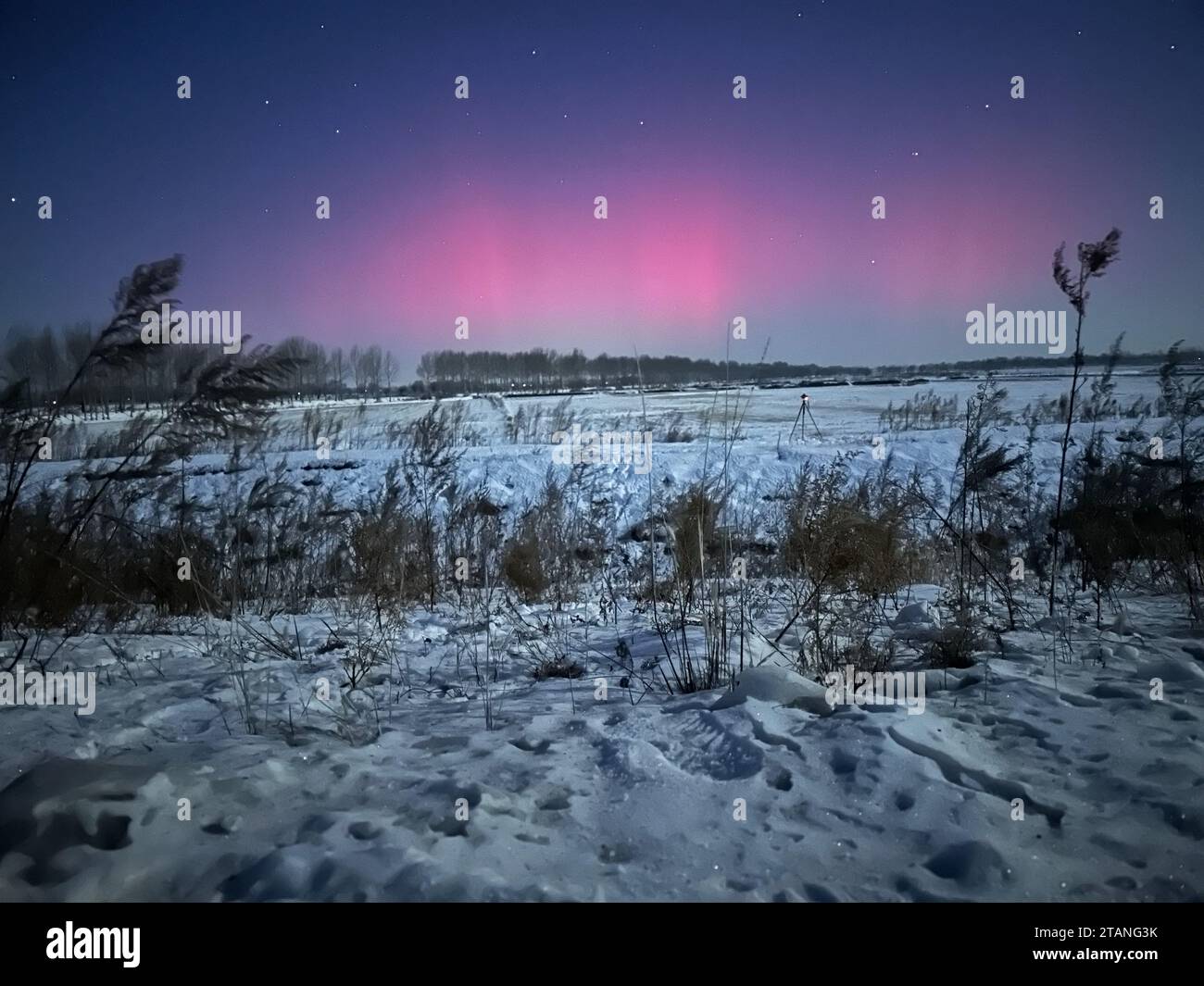 Harbin, China's Heilongjiang Province. 1st Dec, 2023. Northern Lights ...