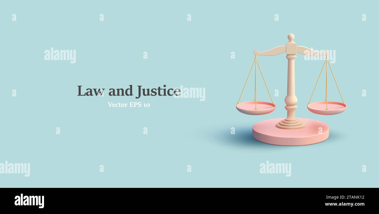 Golden justice scales law equality balance measure symbol isolated icon ...