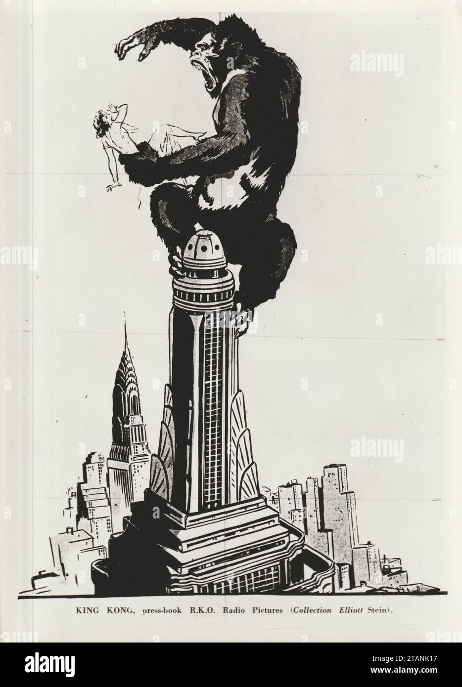 King Kong Climbing 1933
