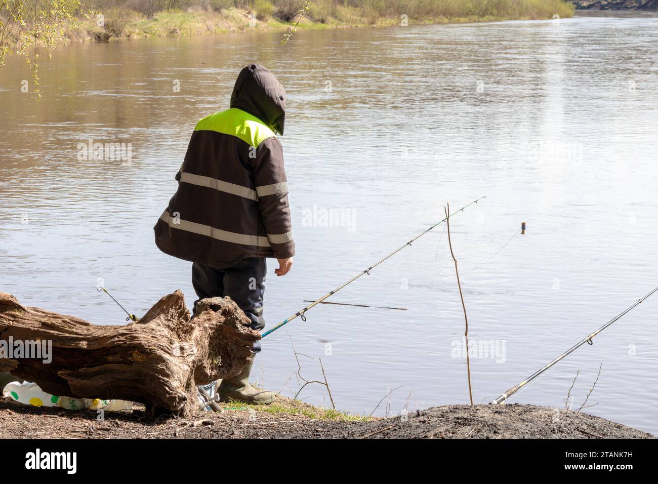 Angler and bank hi-res stock photography and images - Alamy