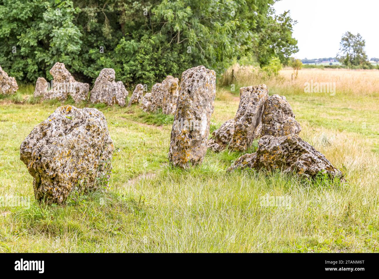 The Rollright Stones, megalithic stone monuments on the Oxfordshire ...