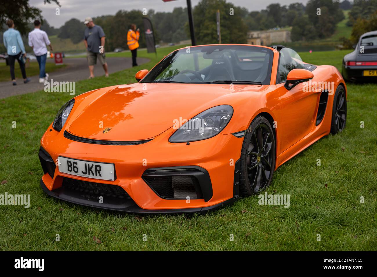 2017 Porsche 911 Targa 4 GTS, on display at the Salon Privé Concours d ...