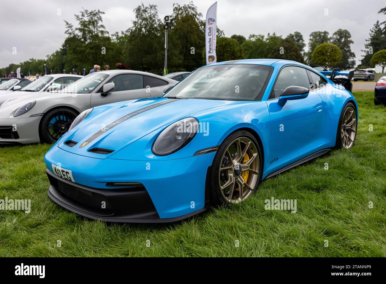 2022 Porsche 911 GT3, on display at the Salon Privé Concours d’Elégance ...