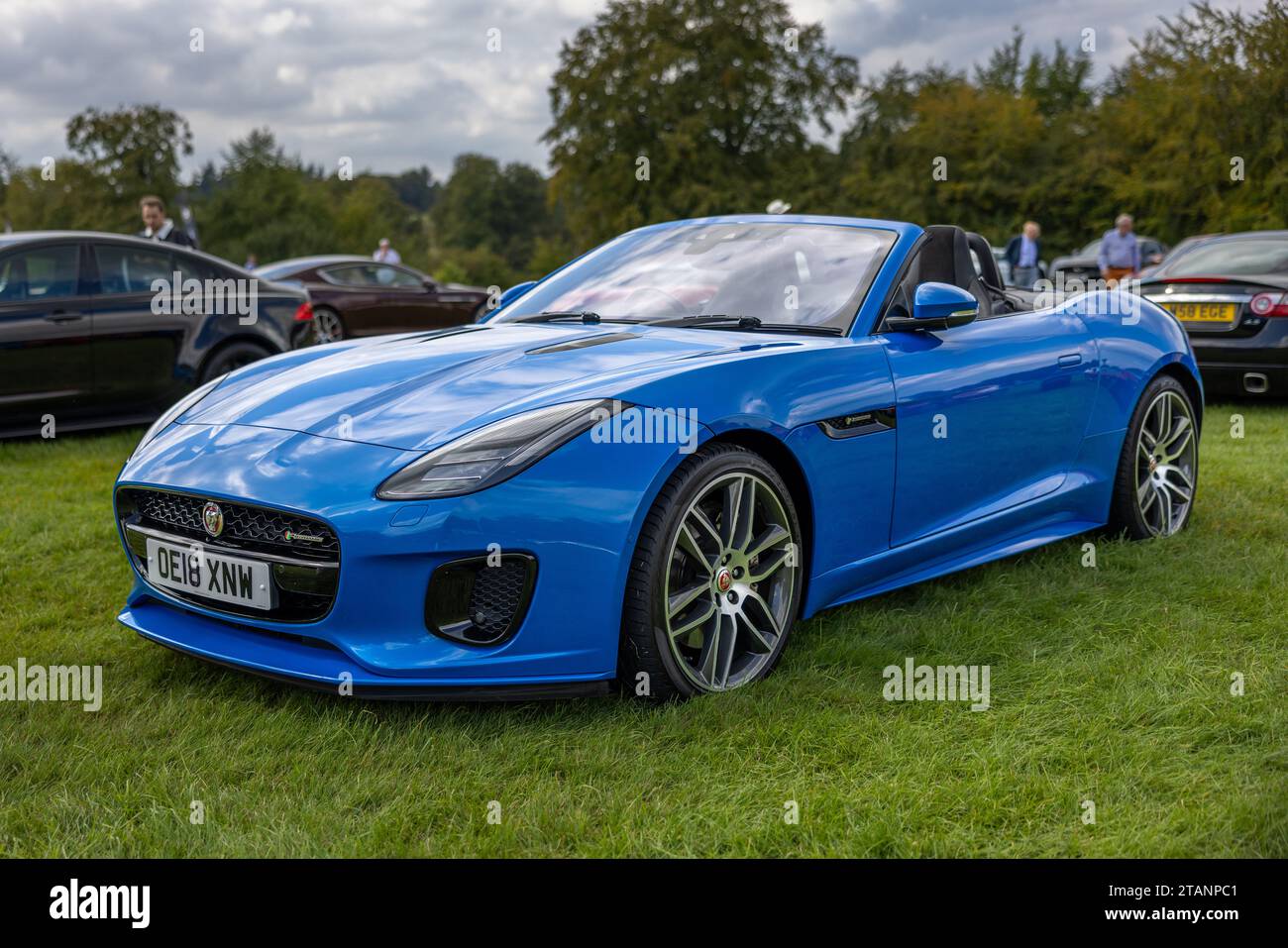 2018 Jaguar F-Type R-Dynamic, on display at the Salon Privé Concours d ...