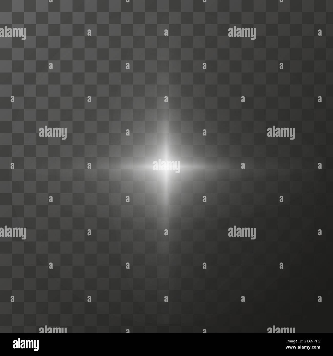 Shining star light rays glowing particles. Vector special effect on a ...