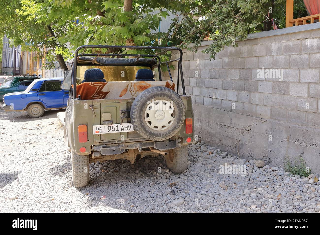 August 21 2023 - Kyrgyzstan: the old soviet and russian cars still ...