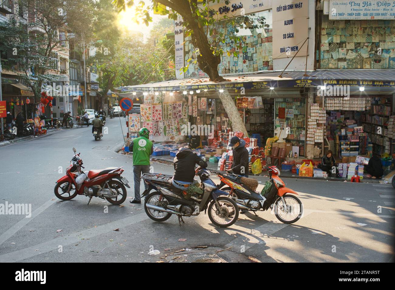 Man riding motorcycle on street hi-res stock photography and images - Alamy