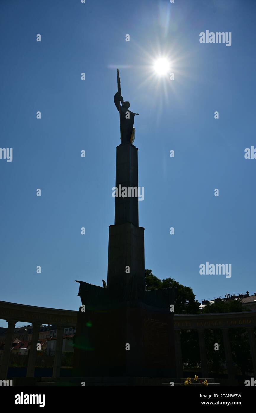 Heroes' Monument of the Red Army, so-called Russian Monument or ...