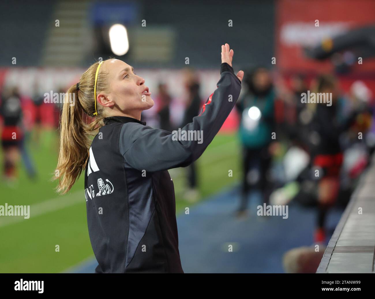 Leuven, Belgium. 01st Dec, 2023. Belgium's Janice Cayman (11) pictured ...