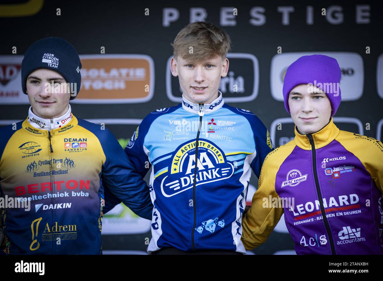 Boom, Belgium. 02nd Dec, 2023. Belgian Boussemaere Louic, Belgian ...