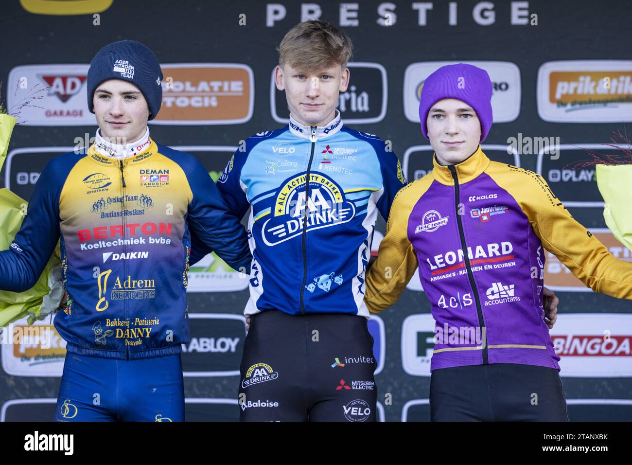 Boom, Belgium. 02nd Dec, 2023. Belgian Boussemaere Louic, Belgian ...