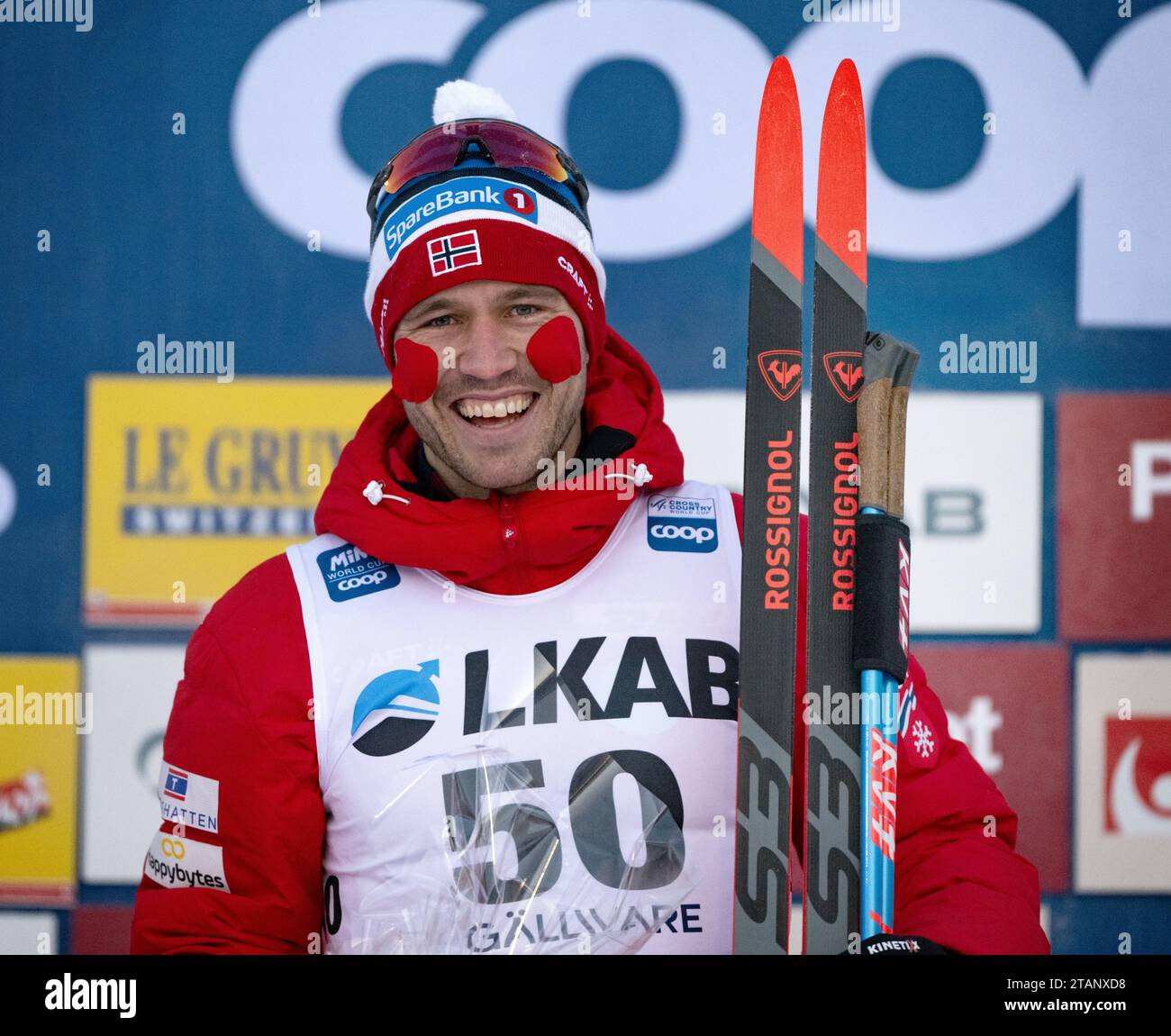 Pål Golberg of Norway won the Men's 10km at the FIS Cross-Country World ...