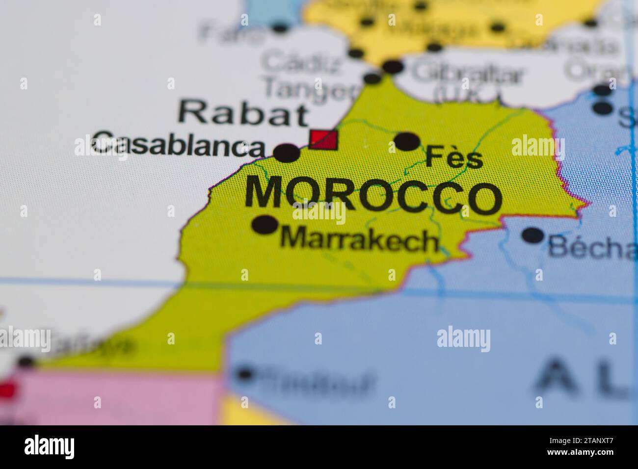 map political cartography colors close-up borders country location ...