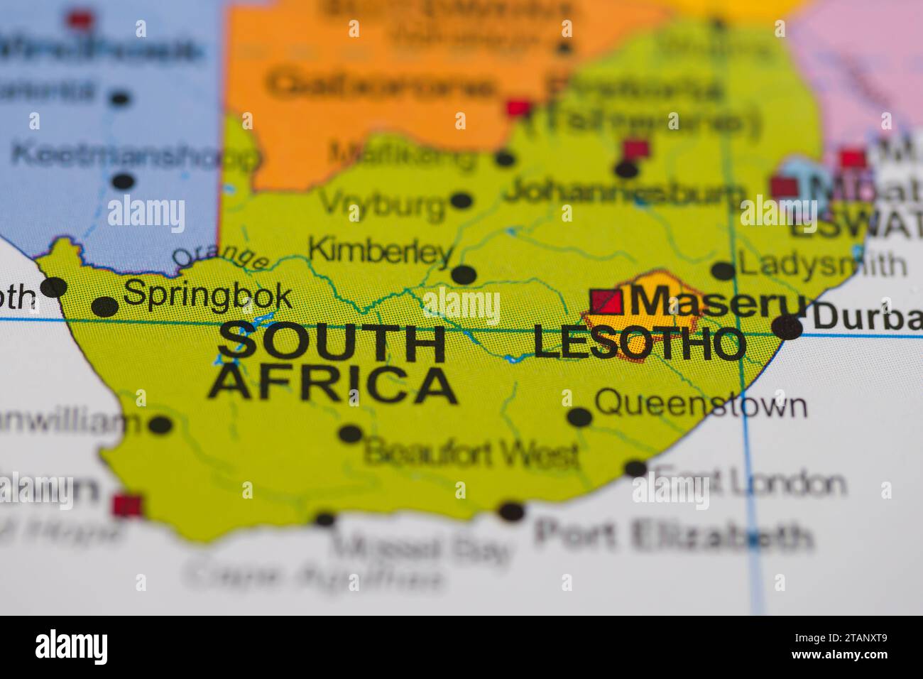 map political cartography colors close-up borders country location ...