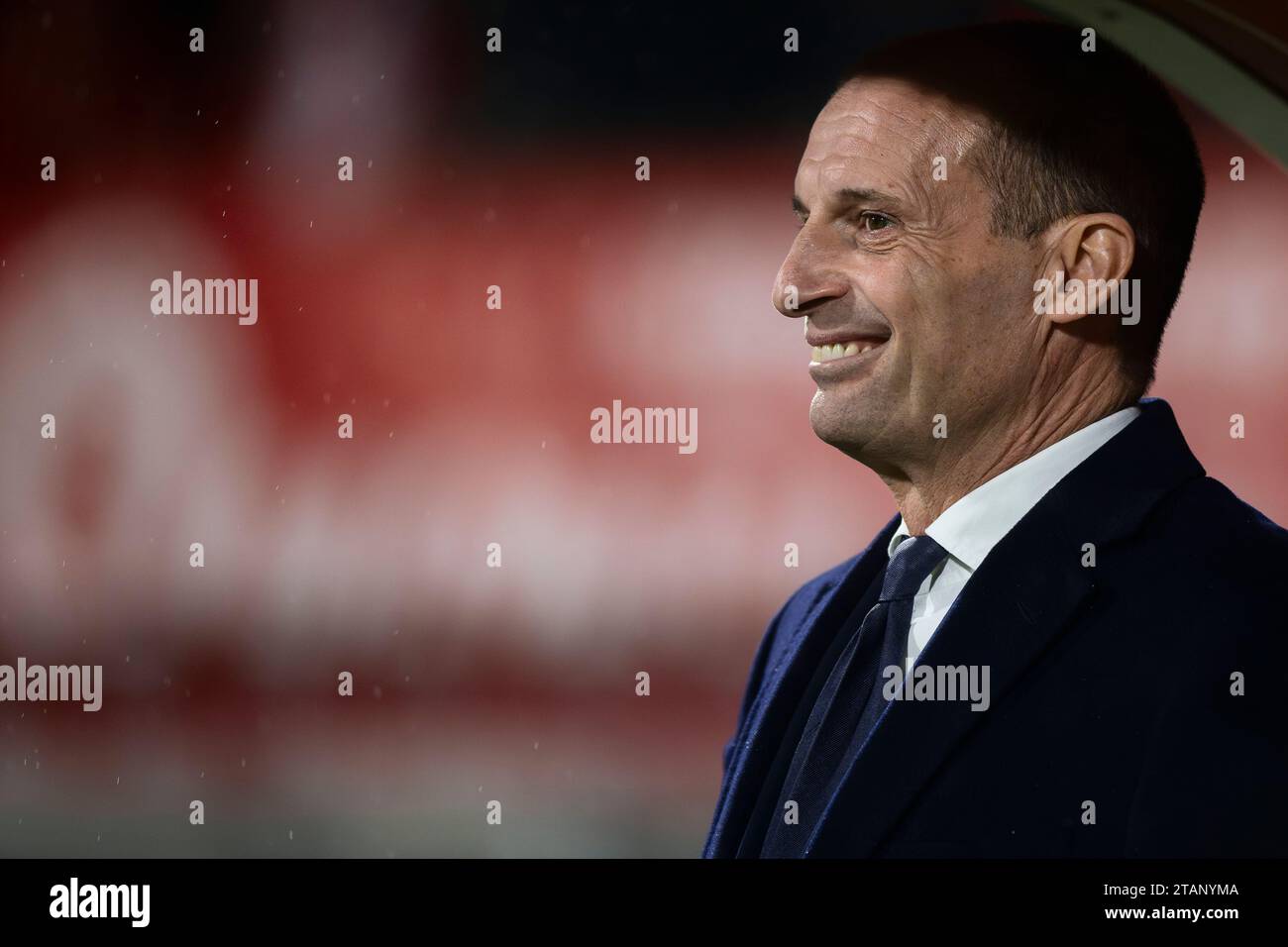 Monza, Italy. 1 December 2023. Massimiliano Allegri, head coach of ...