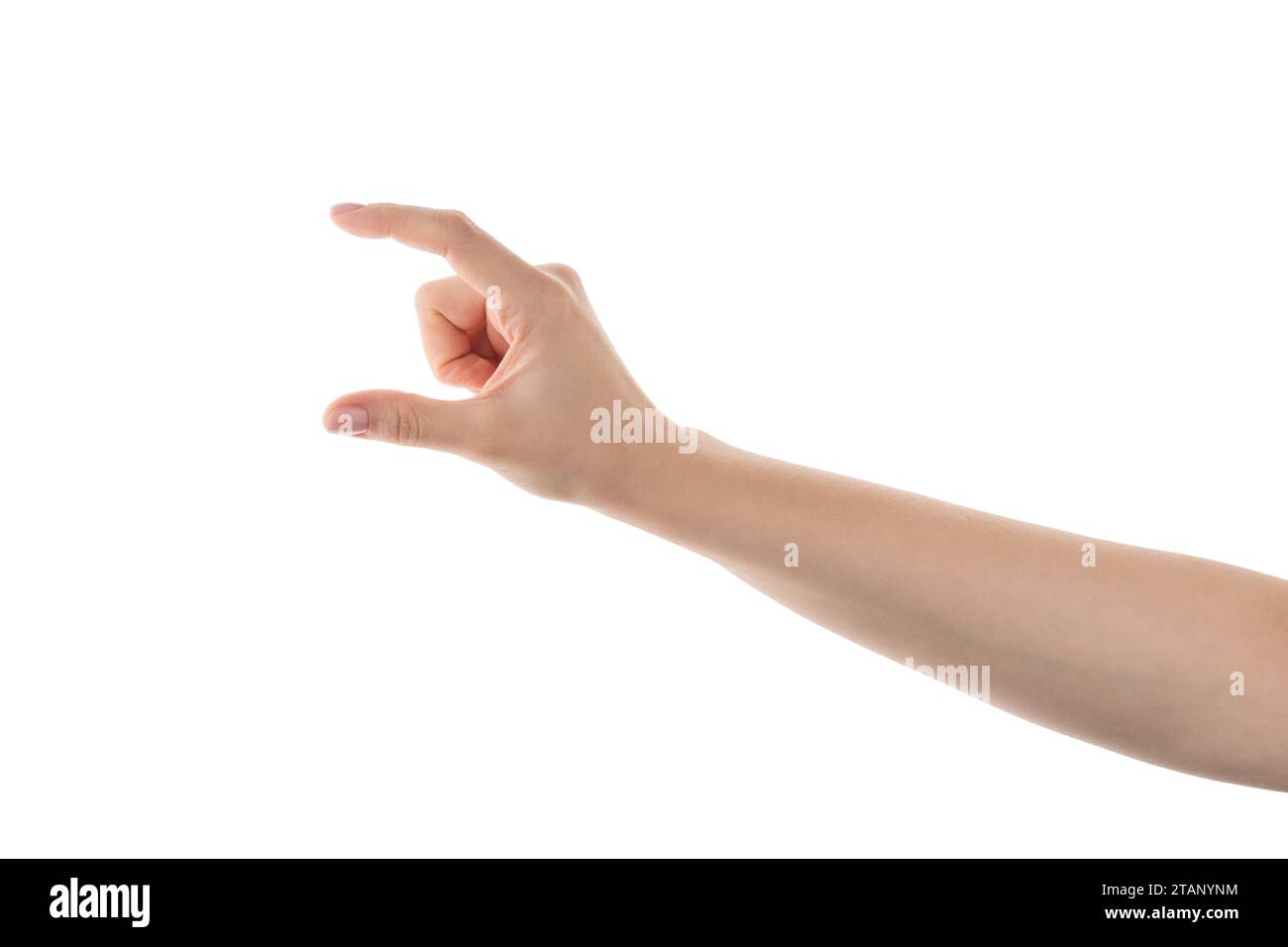 Finger spacing Cut Out Stock Images & Pictures - Alamy