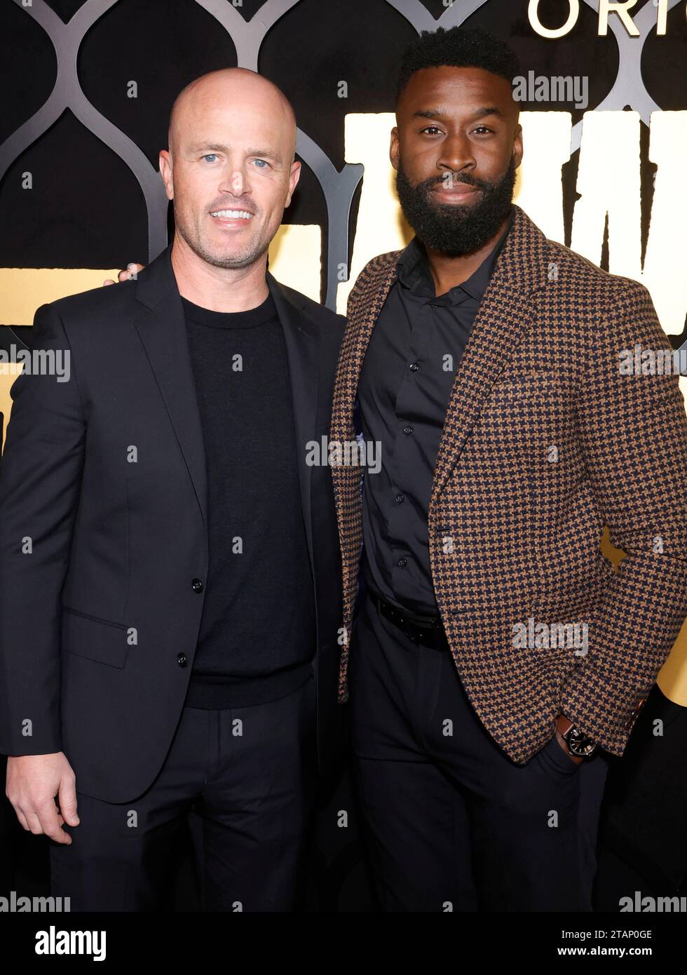 West Hollywood, Ca. 1st Dec, 2023. Chad Feehan, Tosin Morohunfola at ...
