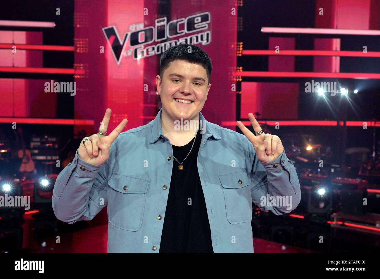 Marc Altergott im Halbfinale der 13. Staffel der Castingshow The Voice ...