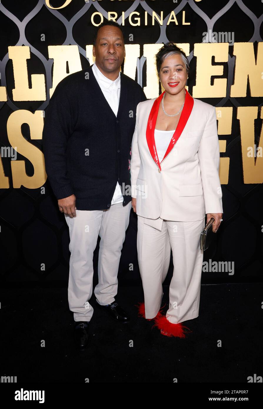 West Hollywood, Ca. 1st Dec, 2023. Deon Taylor, Roxanne Avent Taylor at ...