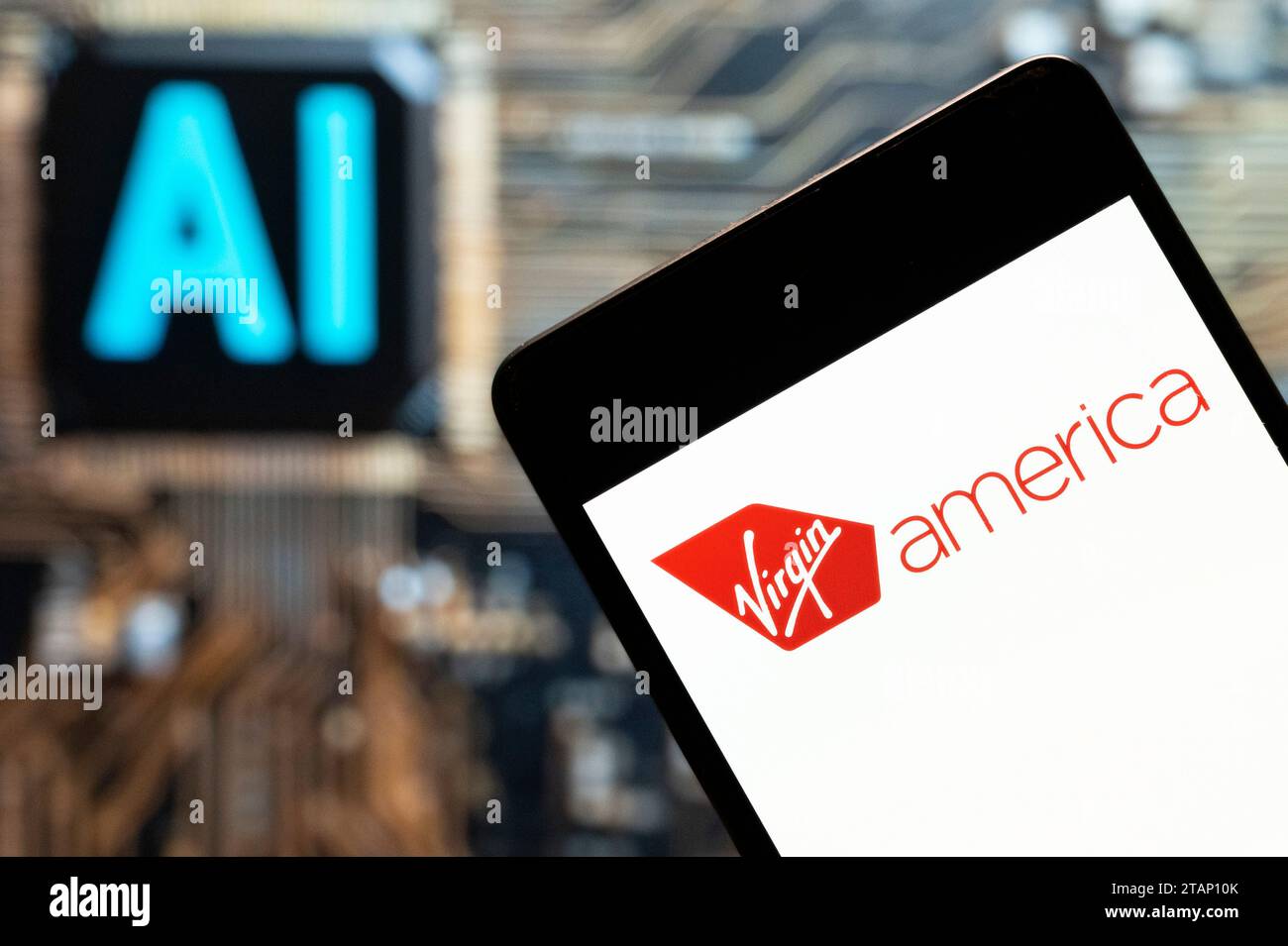 Virgin america logo hi-res stock photography and images - Alamy