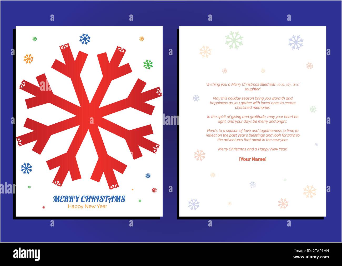 Poster merry bright art Stock Vector Images - Alamy