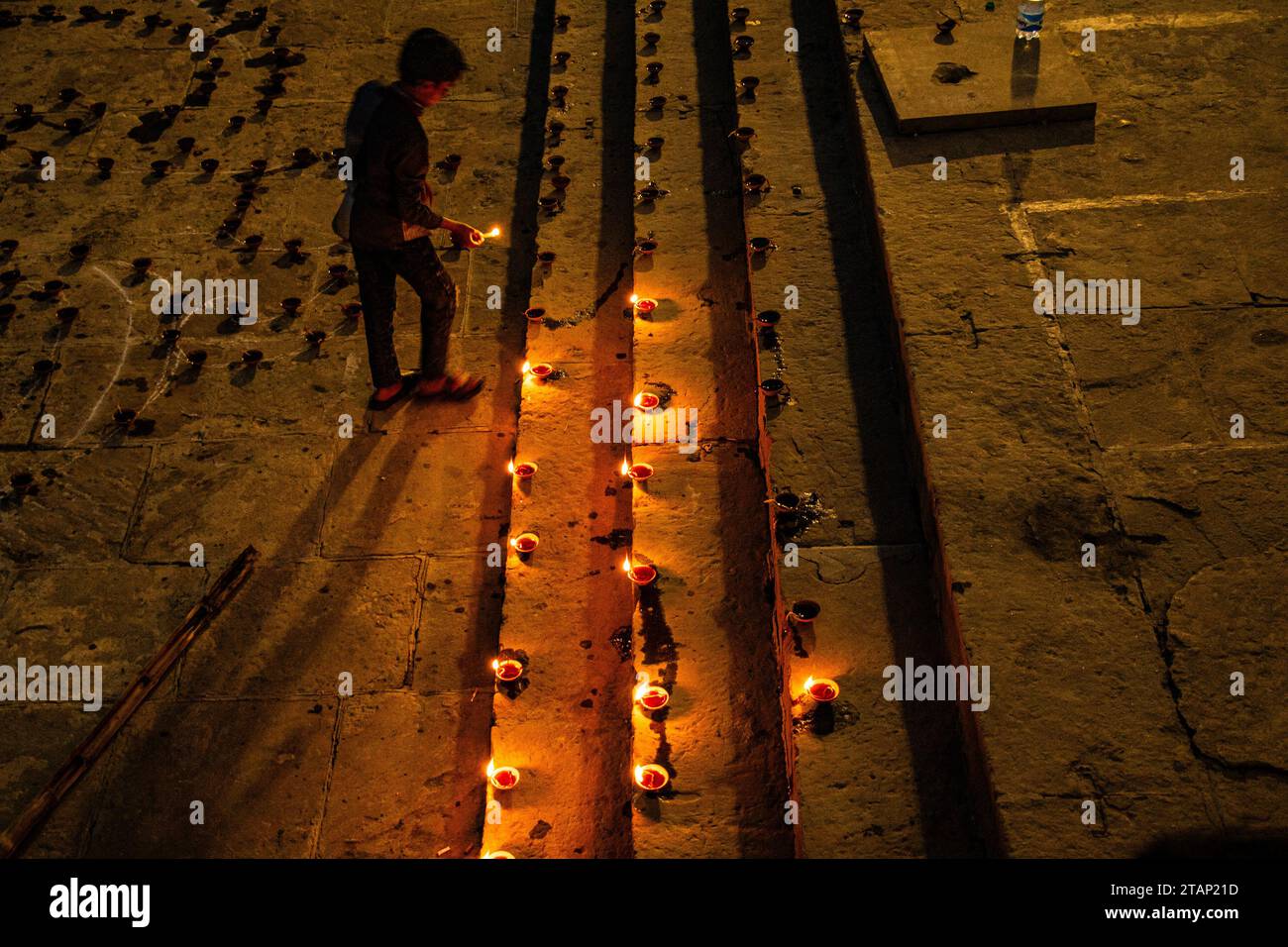 Dev diwali celebration at varanasi uttar pradesh india Stock Photo - Alamy