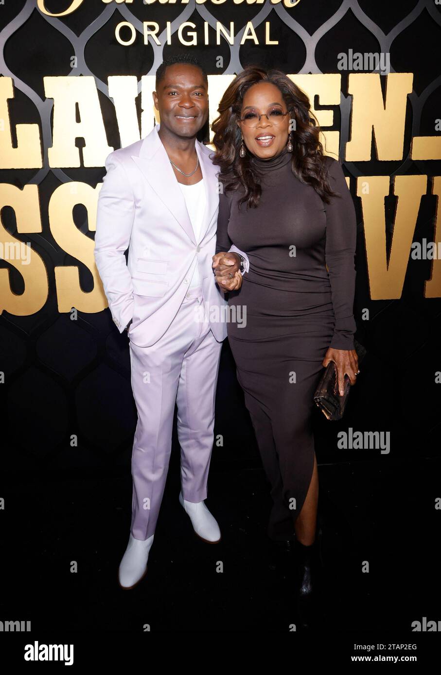 WEST HOLLYWOOD, CA - DECEMBER 1: David Oyelowo, Oprah Winfrey at the ...