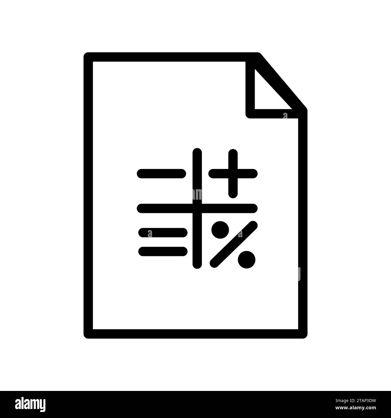 Vector line icon office pictogram accurately represents various ...