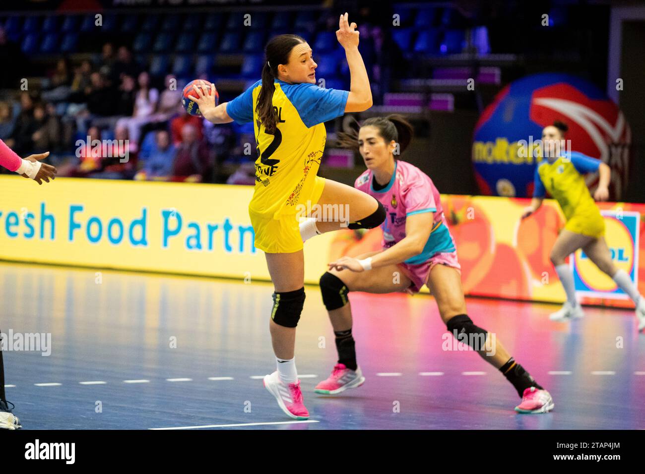 Frederikshavn, Denmark. 01st Dec, 2023. Milana Shukal (32) of Ukraine ...