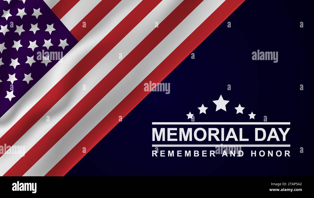 Memorial day background design Stock Vector Image & Art - Alamy