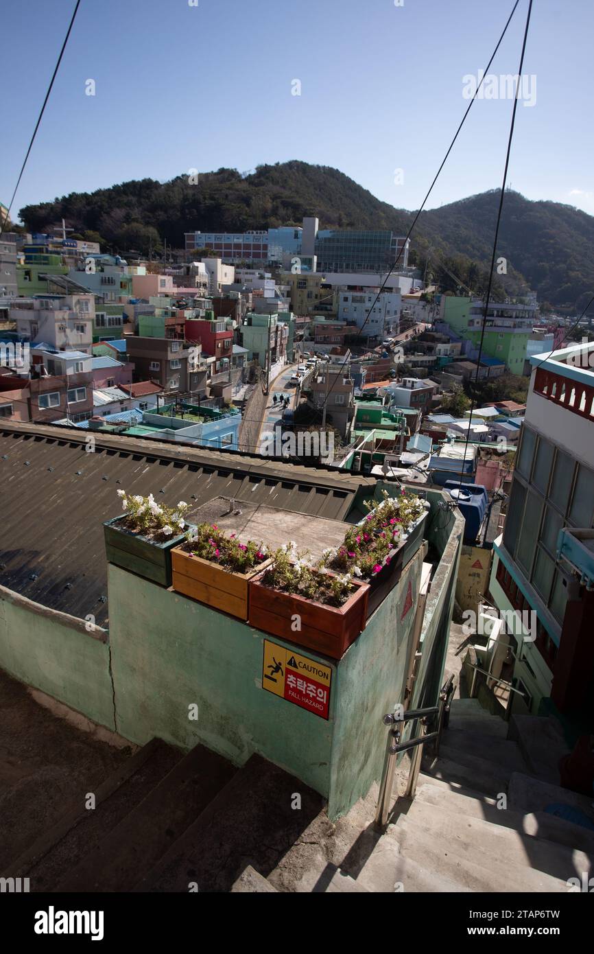 view to Gamcheon Culture village Busan, South Korea Stock Photo - Alamy