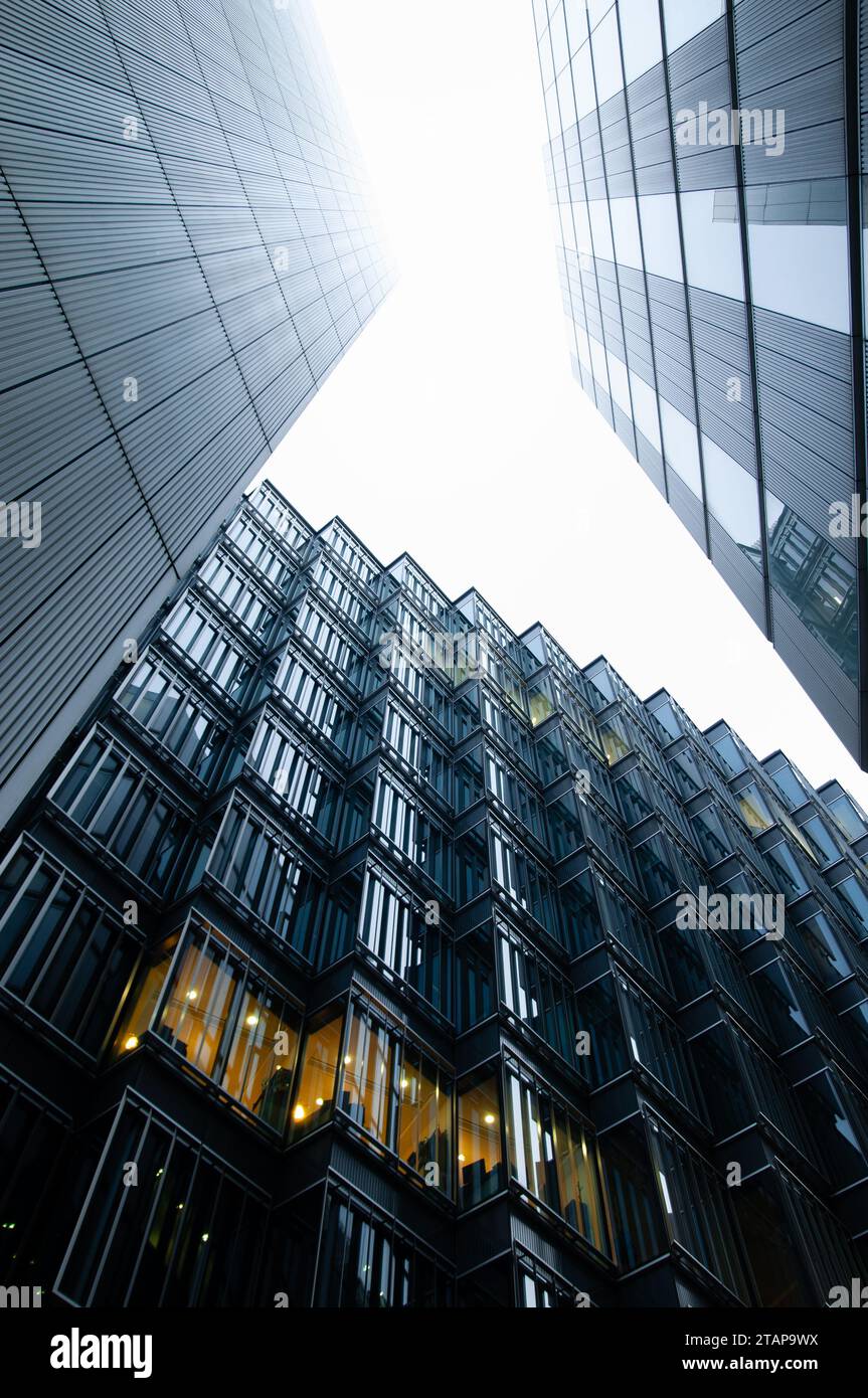 Corporate buildings in London Stock Photo - Alamy