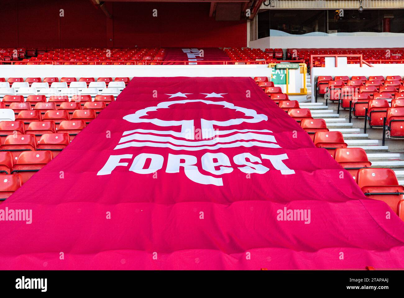 The City Ground, Nottingham, UK. 2nd Dec, 2023. Premier League Football ...