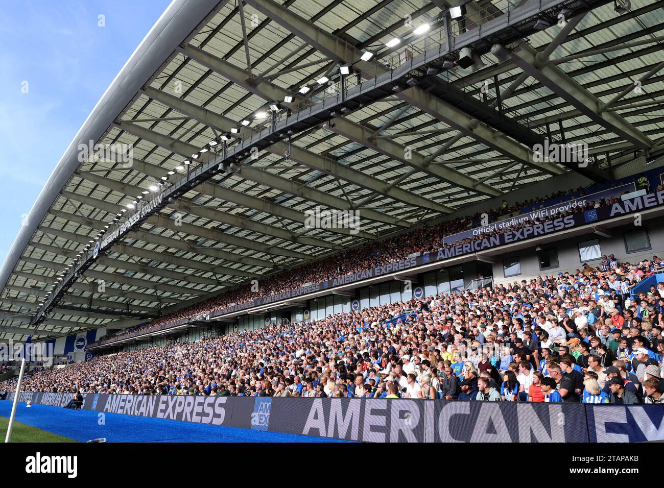 Brighton hove albion football supporters hi-res stock photography and ...