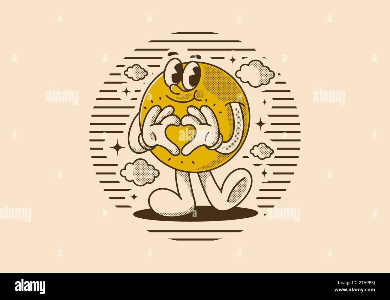 Face forming design Stock Vector Images - Alamy