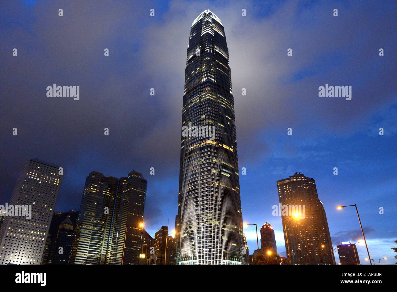 HONG KONG - Jule 01. 2014: International Finance Center. International ...