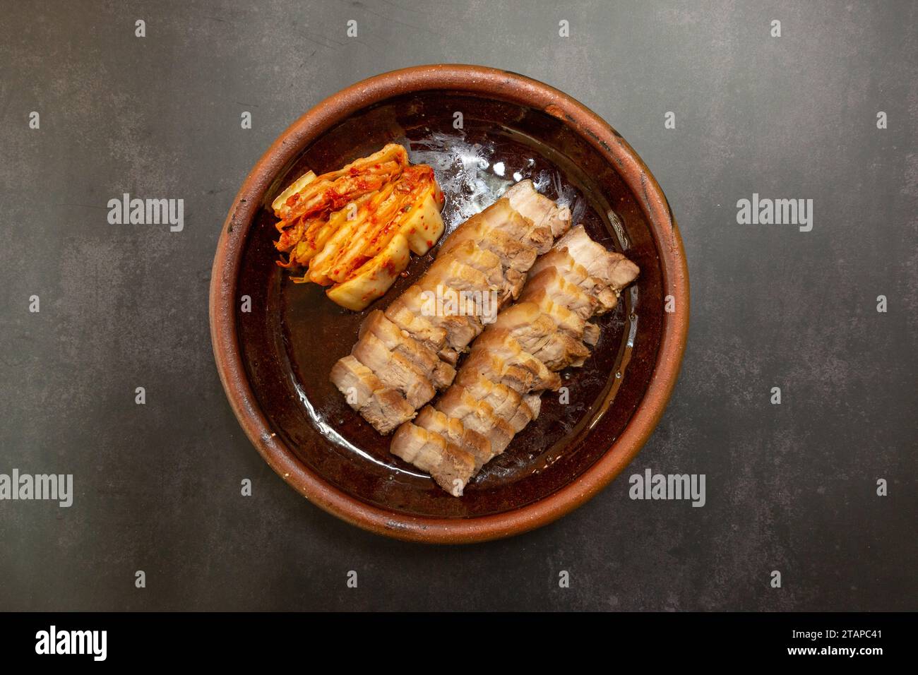 Suyuk, a Korean Traditional Dish Made with Pork Stock Photo - Alamy