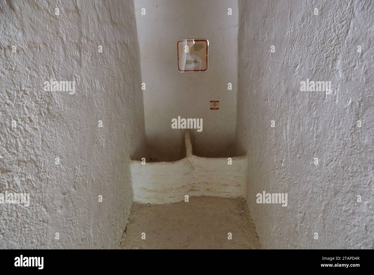 A recreation of an ancient Neoloithic house from Catal Hoyuk, Turkey ...