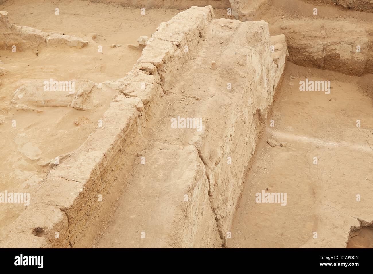 The ancient Neoloithic city of Catal Hoyuk in Turkey, founded over 9000 ...