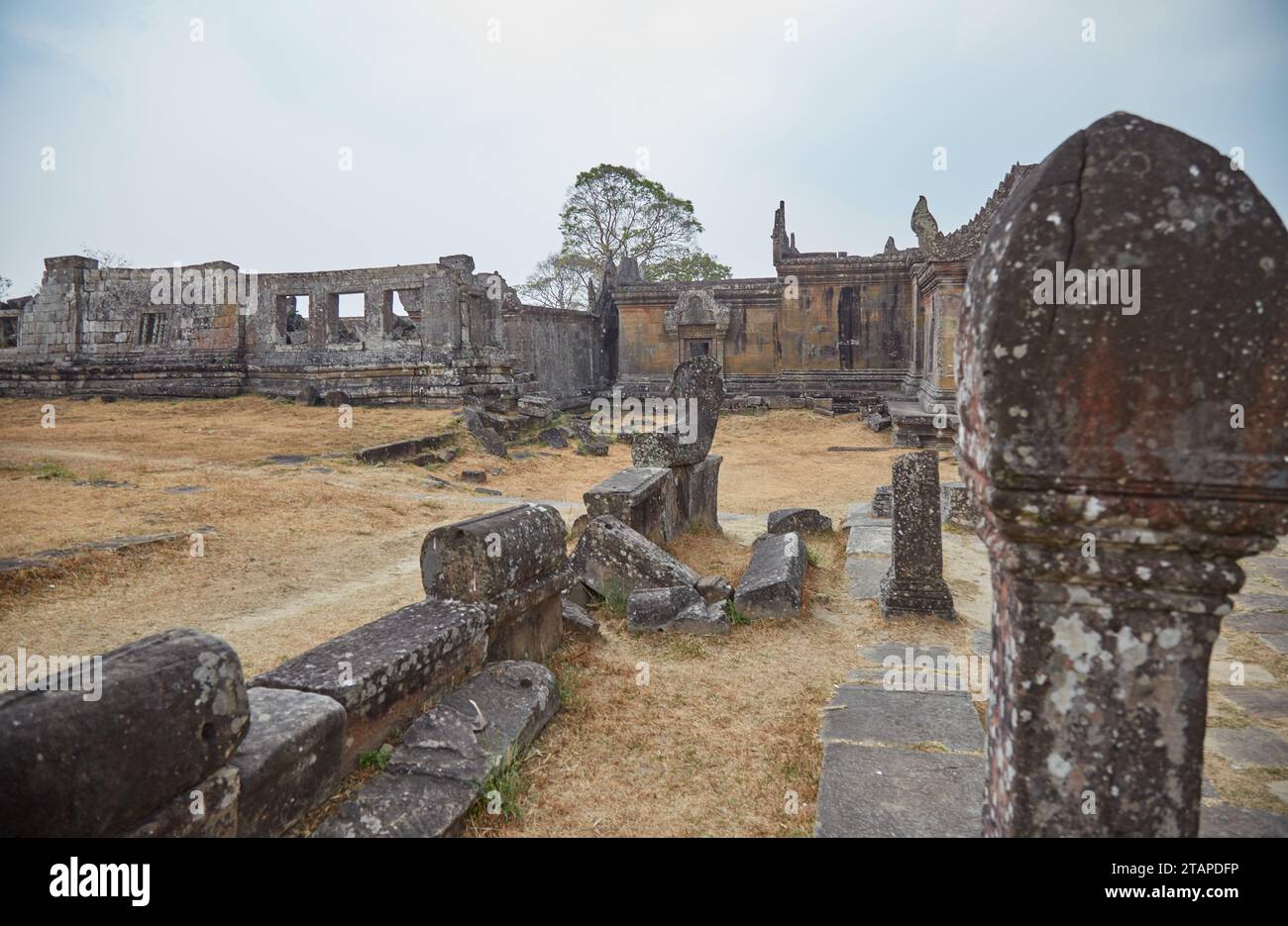 The ancient Khmer temple of Preah Vihear in Cambodia Stock Photo - Alamy