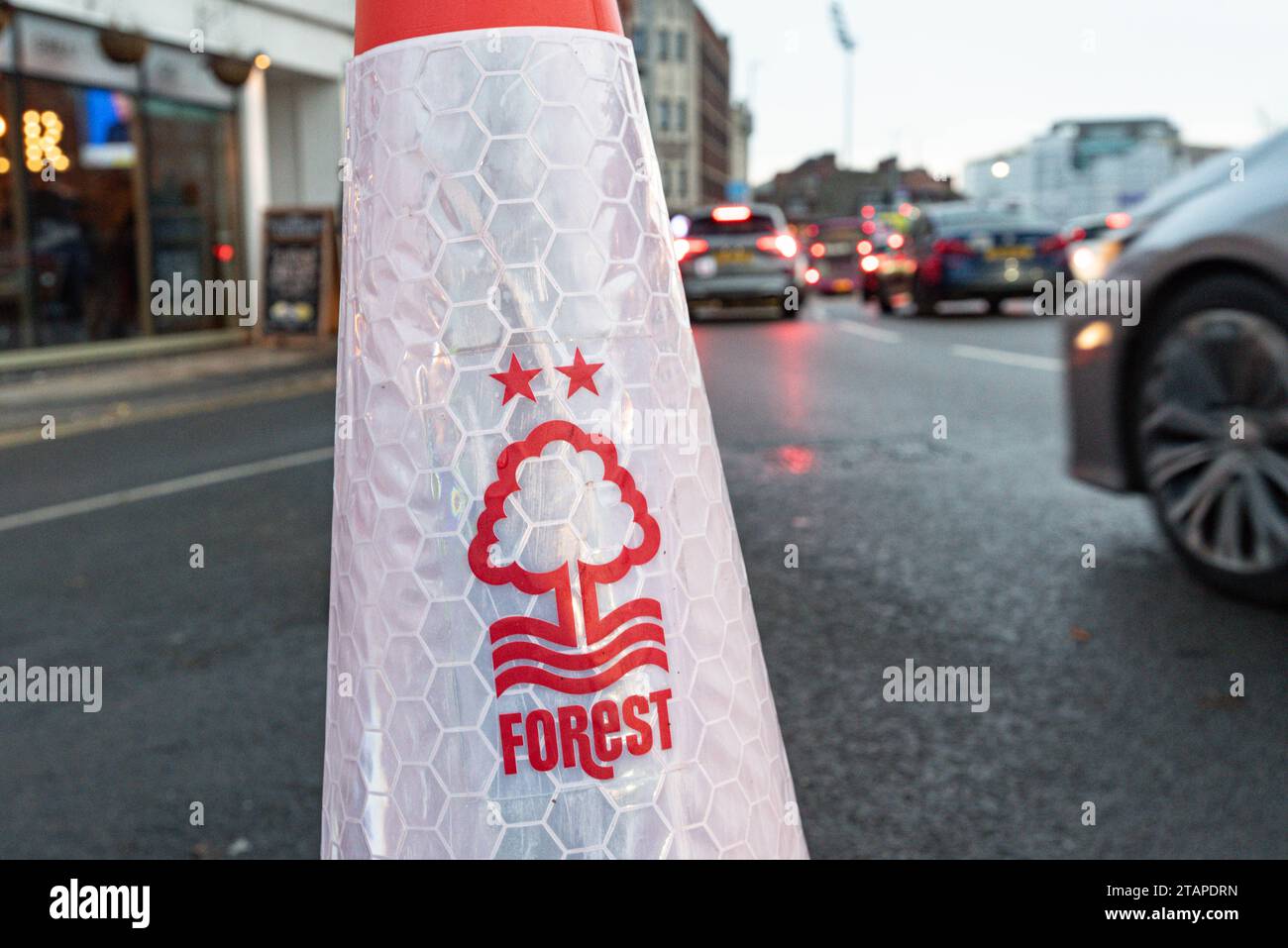 Nottingham forest football logo hi-res stock photography and images - Alamy